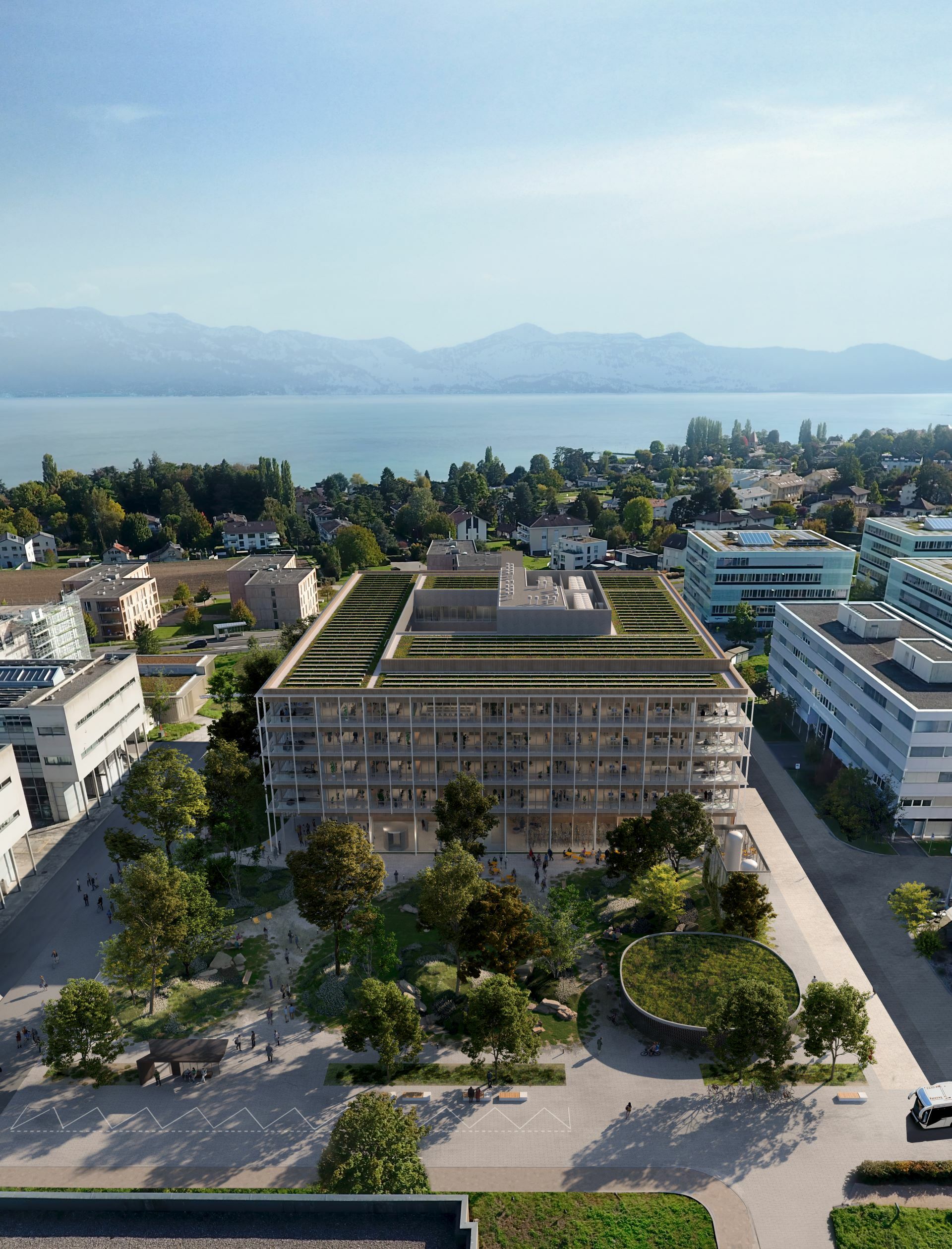L’Advanced Science Building à l’Ecole Polytechnique Fédérale de Lausanne – Suisse – CELNIKIER ...